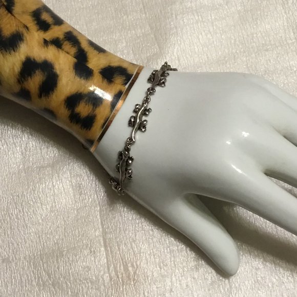 Lizard bracelet | Jewelry | Vintage Fancy Lizard Link Bracelet | Poshmark